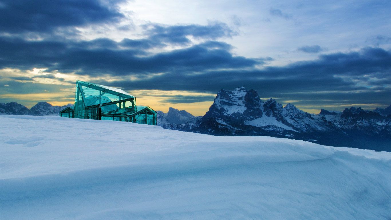 Messner Mountain Museum in the Clouds on Monte Rite, Italy | Peapix