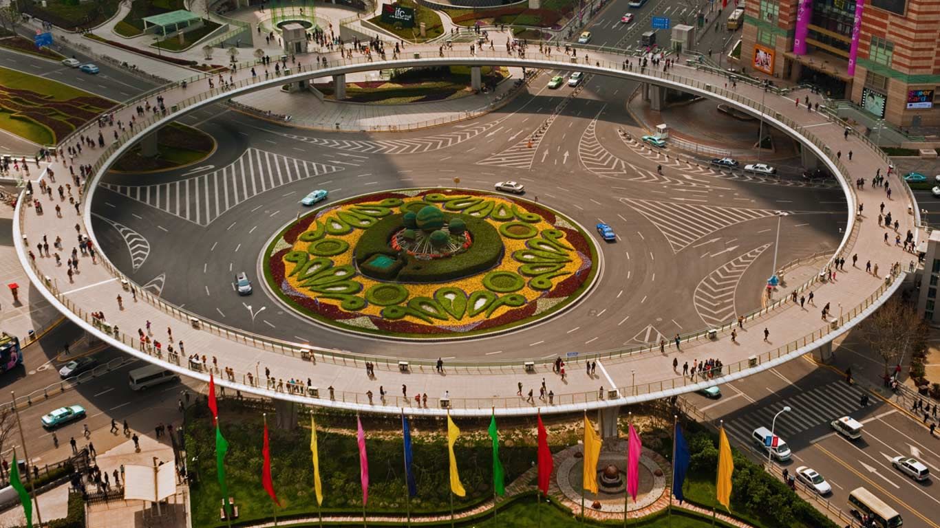 Lujiazui Elevated Walkway