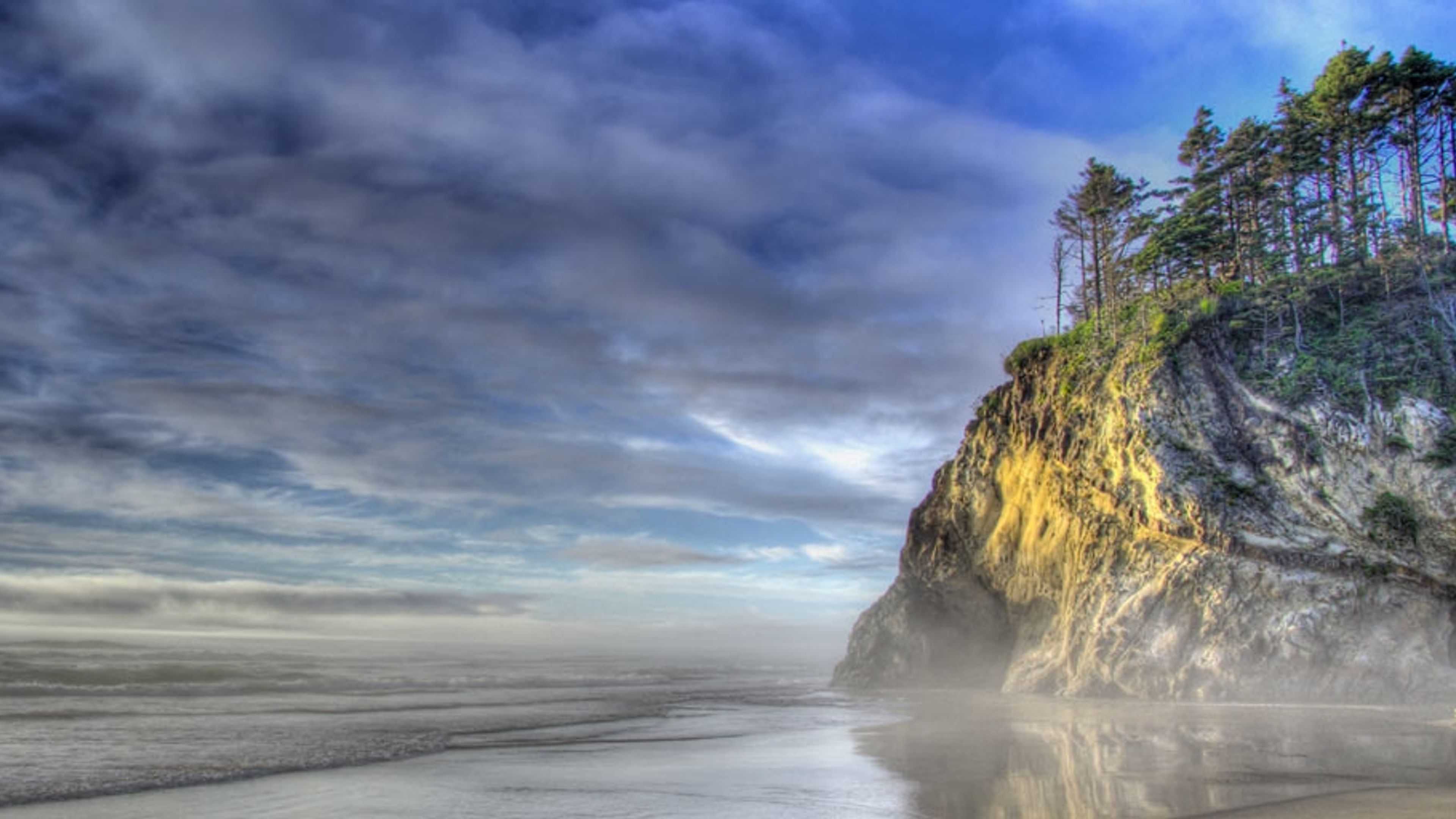 Hug Point on the Oregon coast - Bing Gallery