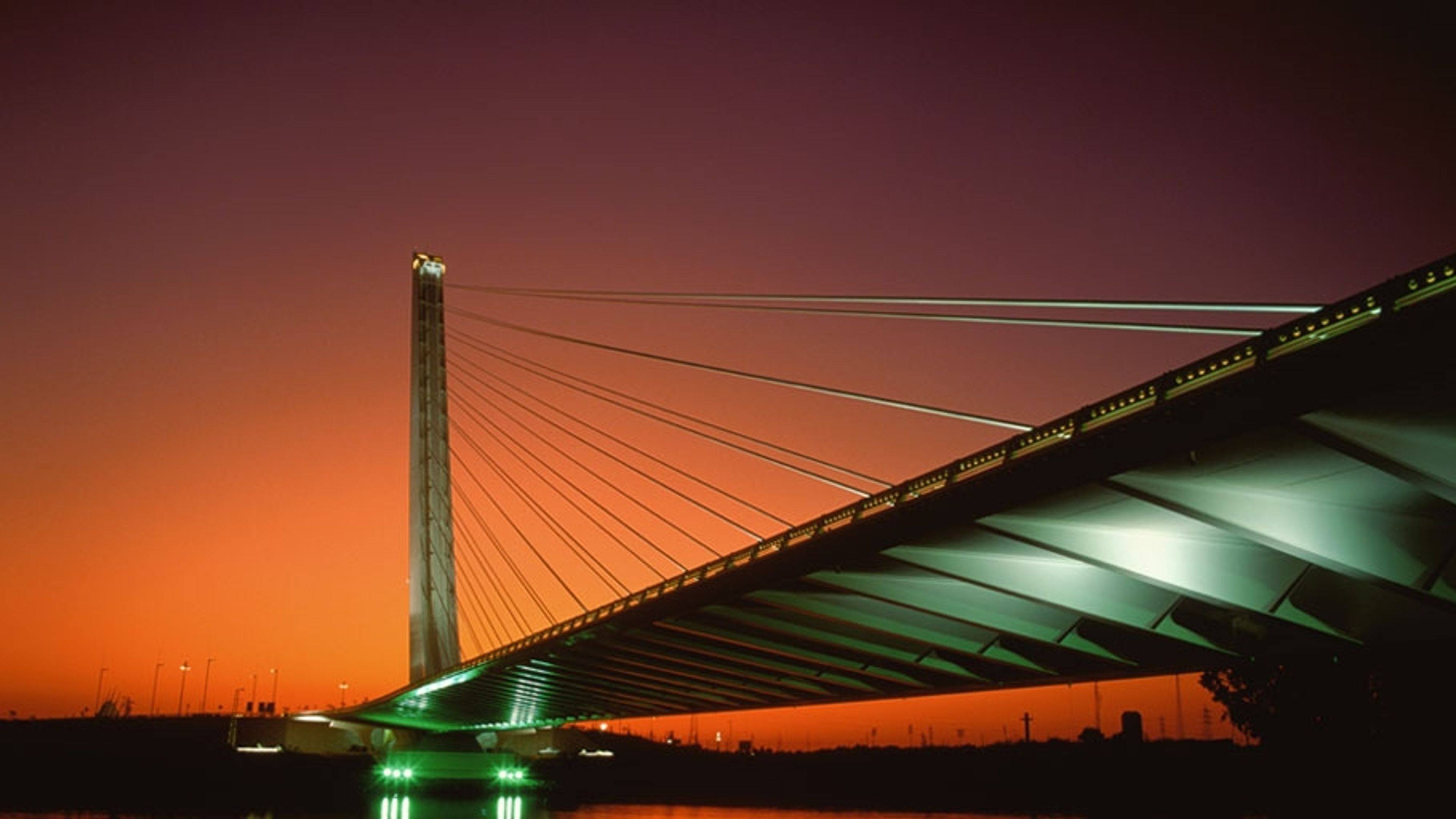 Alamillo Bridge in Seville, Spain - Bing Gallery