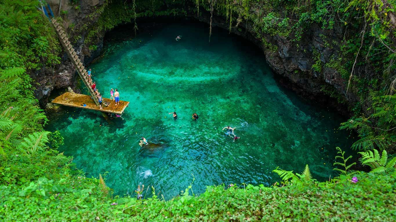To Sua Ocean Trench in Lotofaga, Upolu, Samoa | Peapix