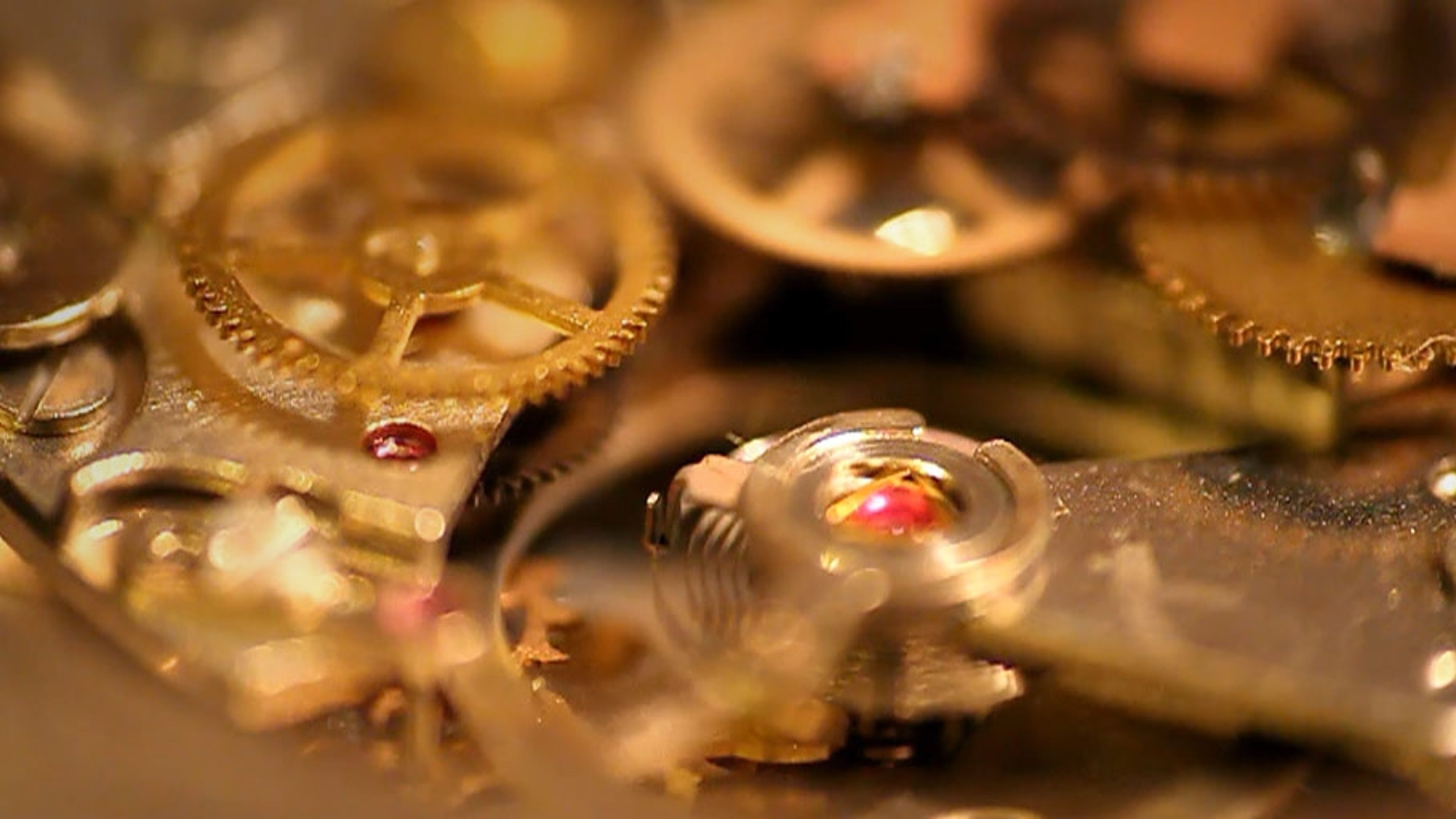 Close-up of watch cogwheel - Bing Gallery