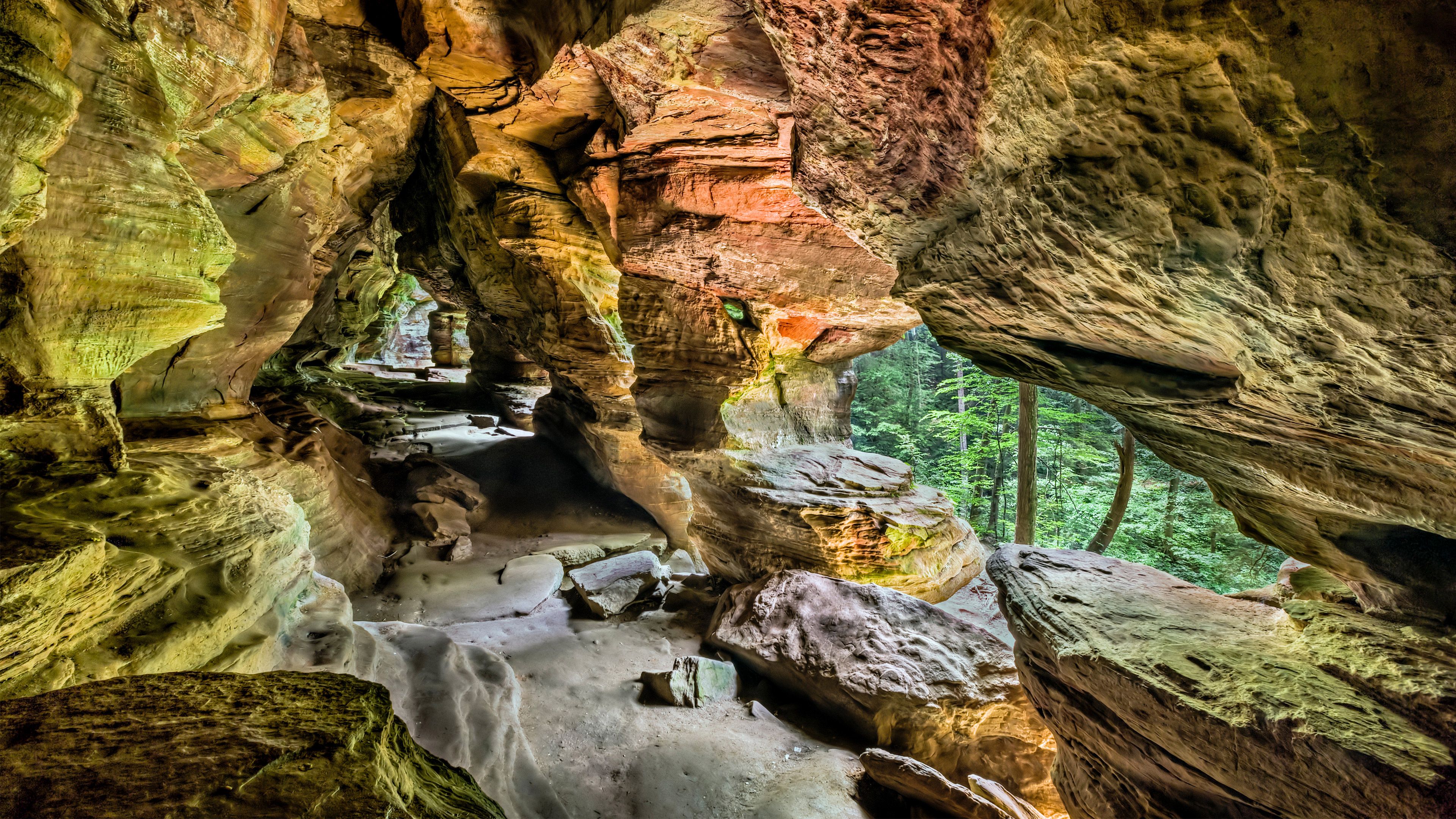 Rock House, Hocking Hills State Park, Ohio, USA - Bing Gallery