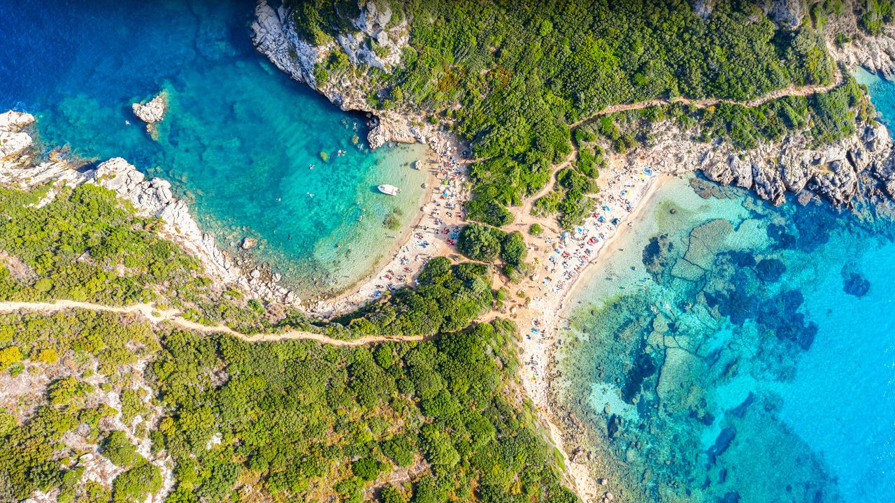 Porto Timoni beach, Corfu, Greece - Bing Gallery · Peapix
