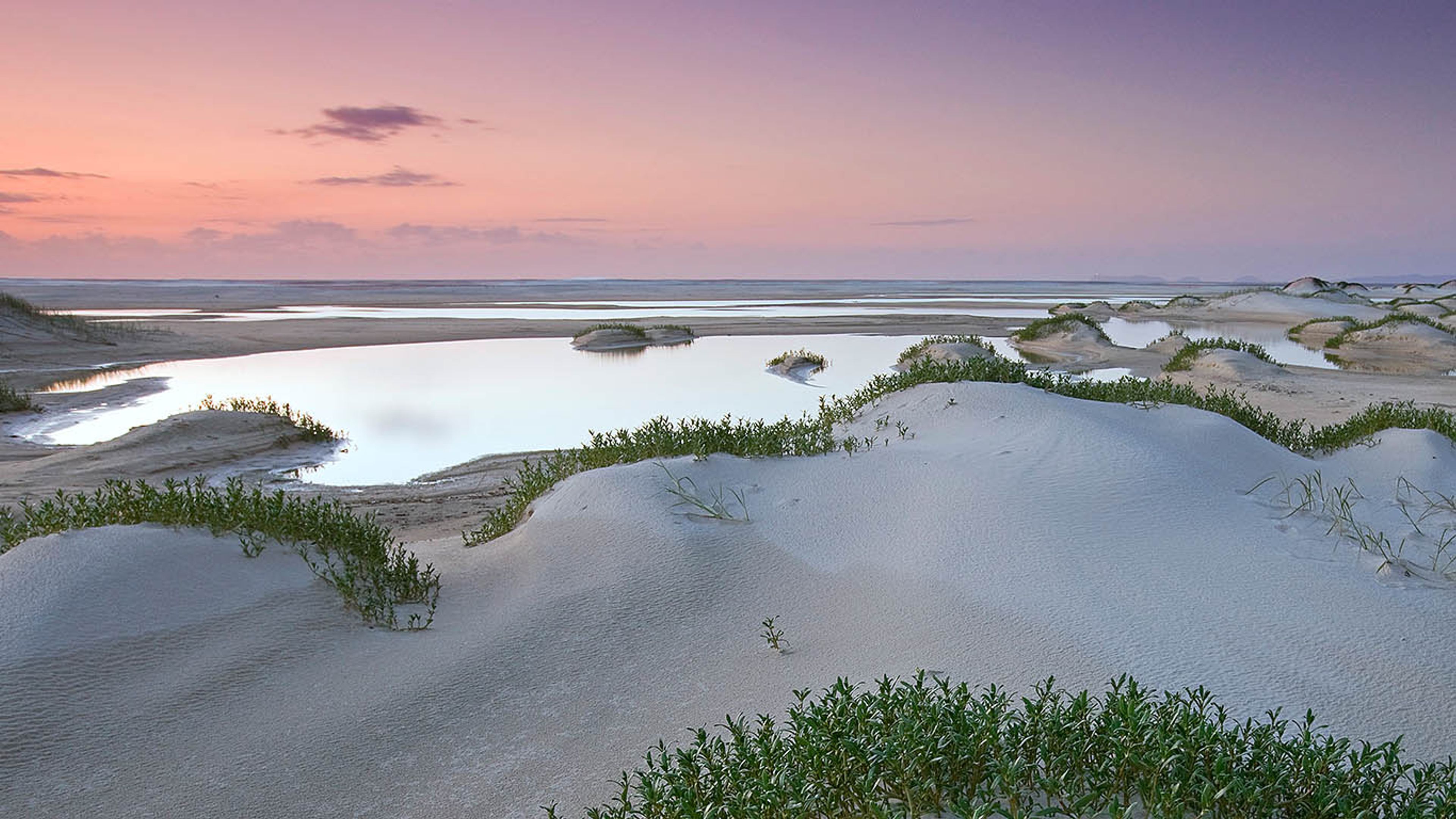 Sand forming a new landscape on Fraser Island, Queensland, Australia ...