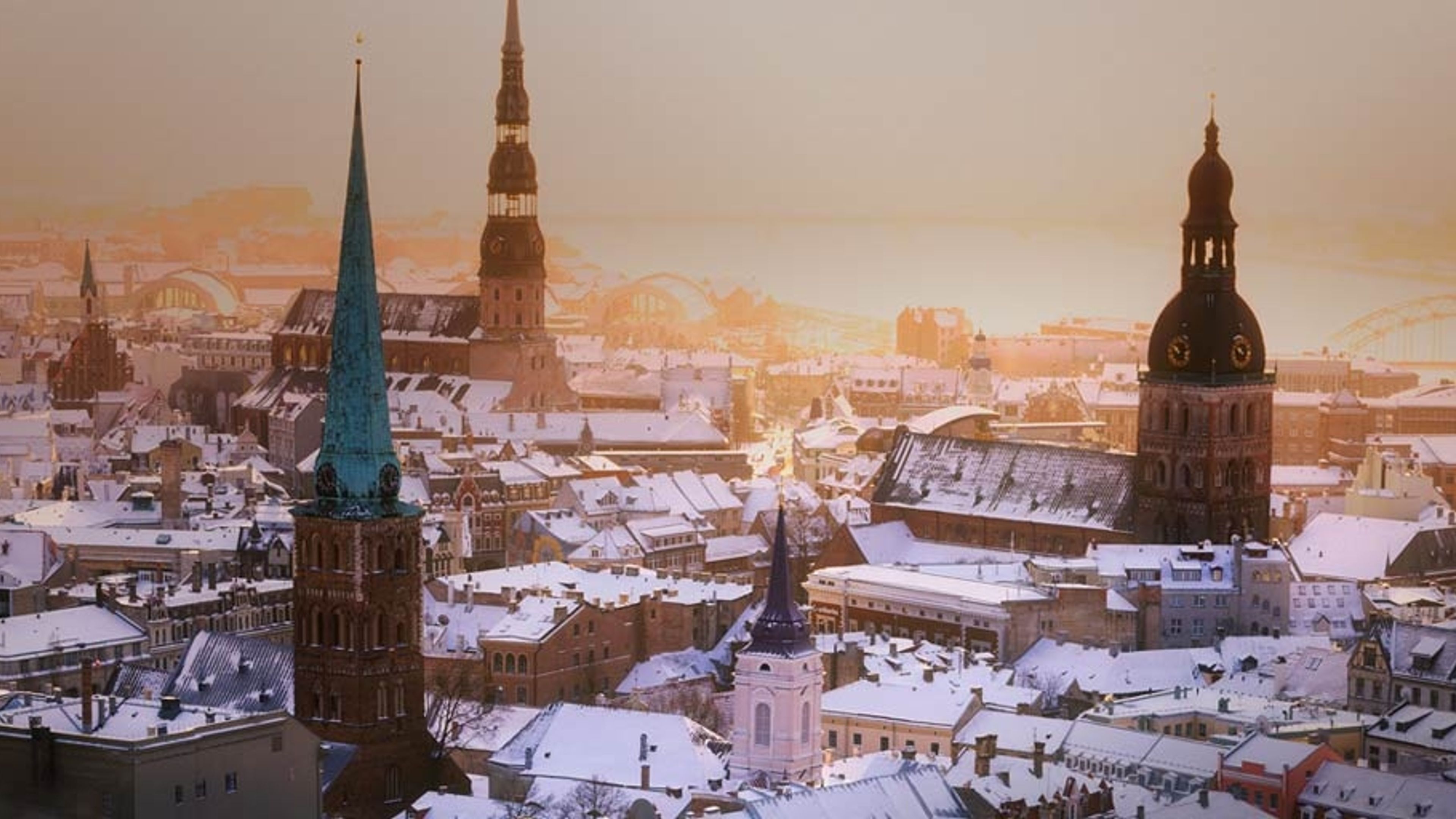 Bird's-eye view of Riga, Latvia - Bing Gallery