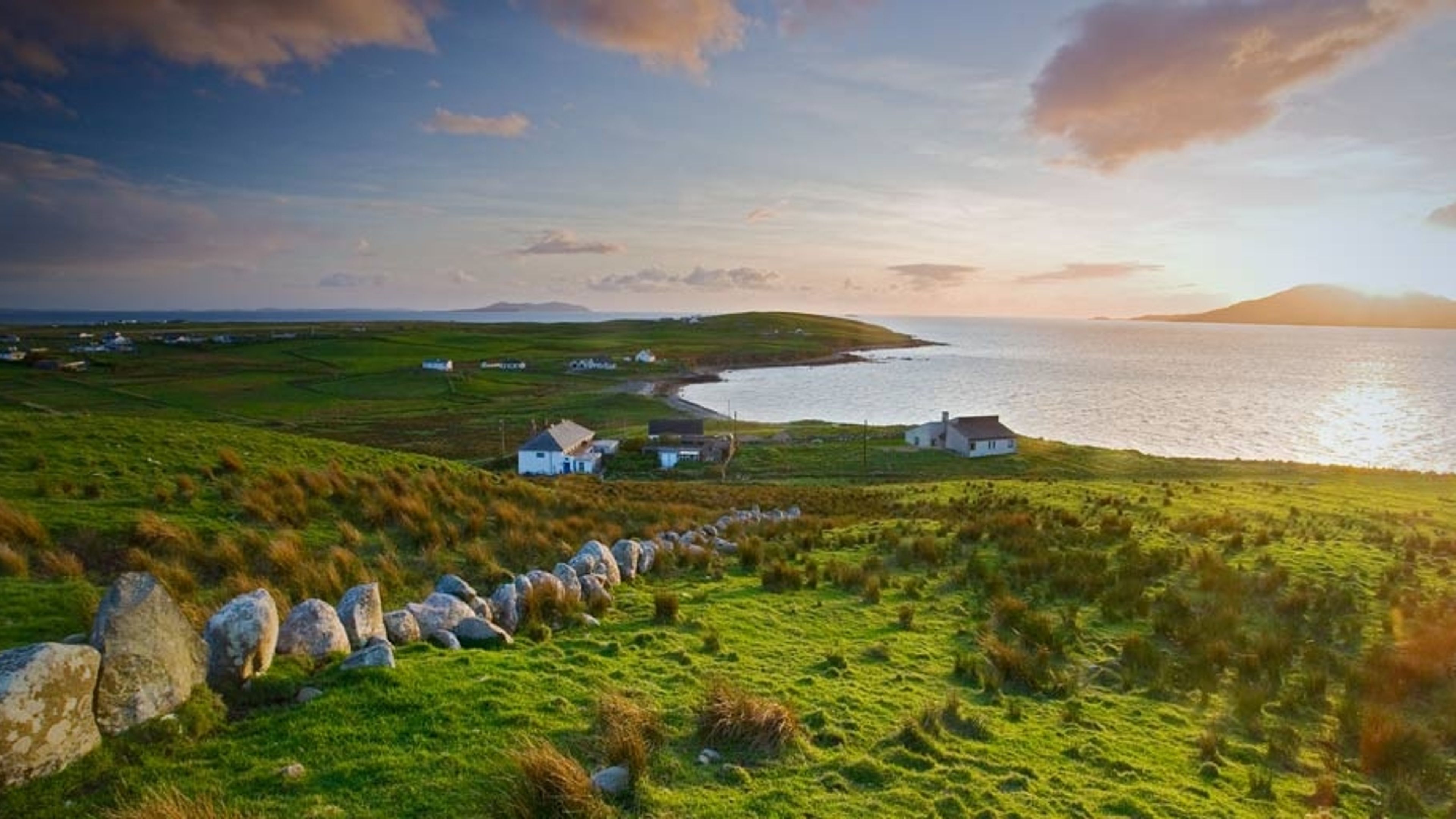 Sunset on Clare Island, County Mayo, Ireland - Bing Gallery