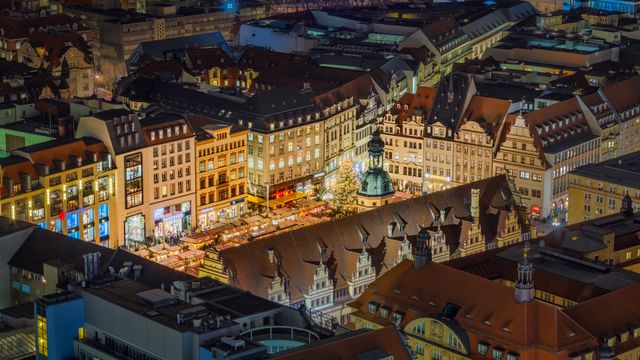 Mercado de Natal em Leipzig, Alemanha - Bing Gallery · Peapix