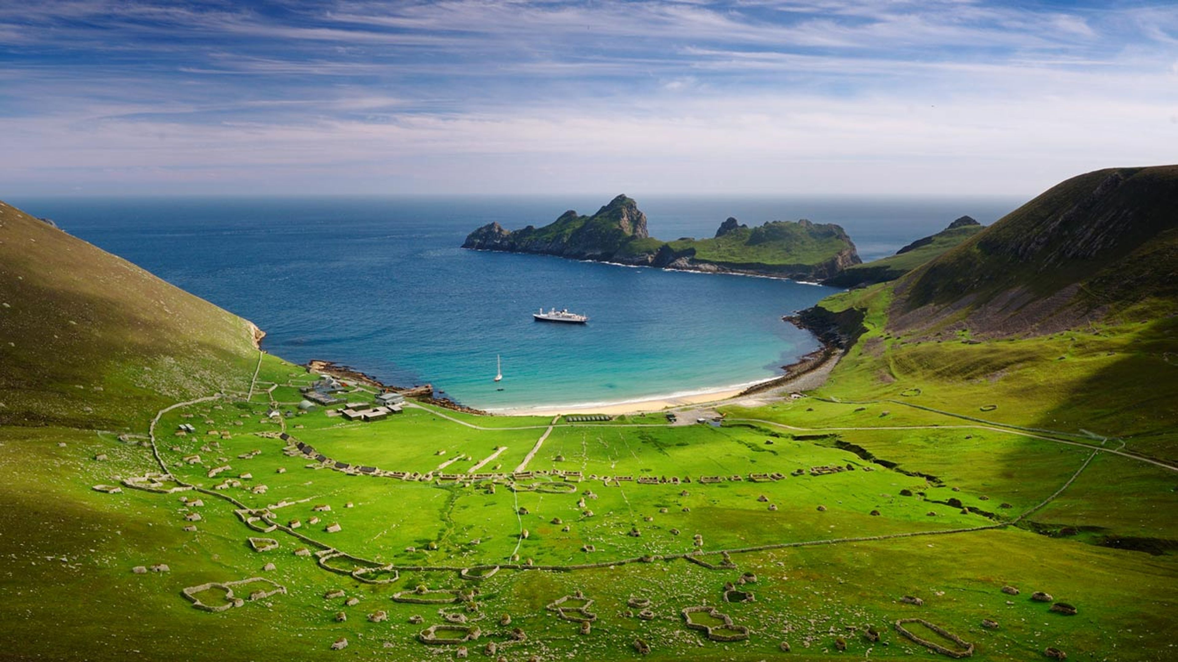 Village Bay on the island of Hirta, Scotland - Bing Gallery