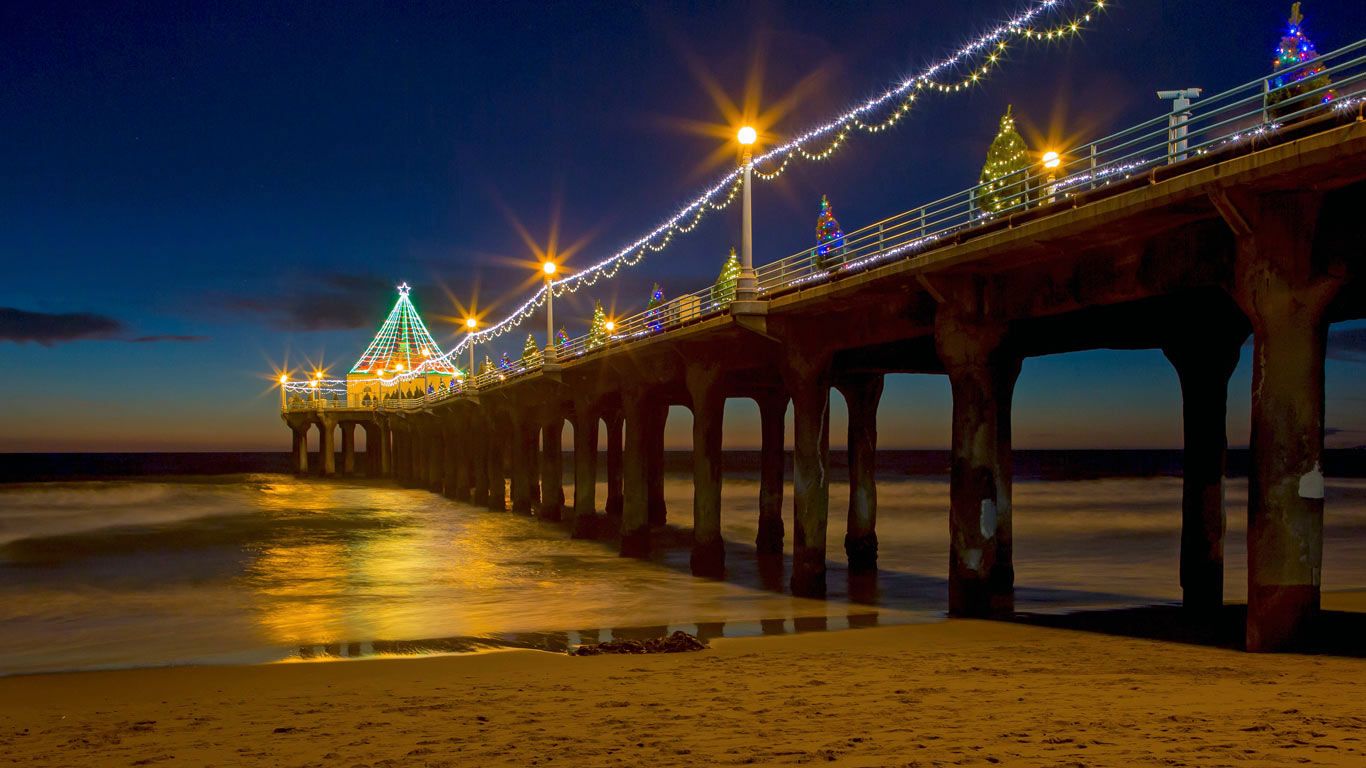 Manhattan Beach Pier in Manhattan Beach, California | Peapix