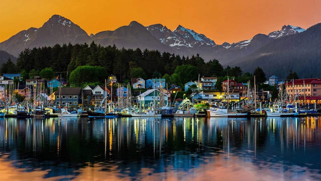 View of the harbor in Sitka, Alaska - Bing Gallery · Peapix
