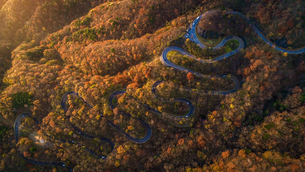 Irohazaka Road in fall, Nikko, Tochigi, Japan - Bing Gallery · Peapix