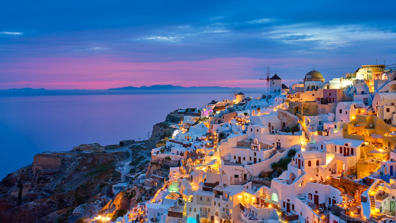 Village of Oia, Santorini, Greece - Bing Gallery · Peapix